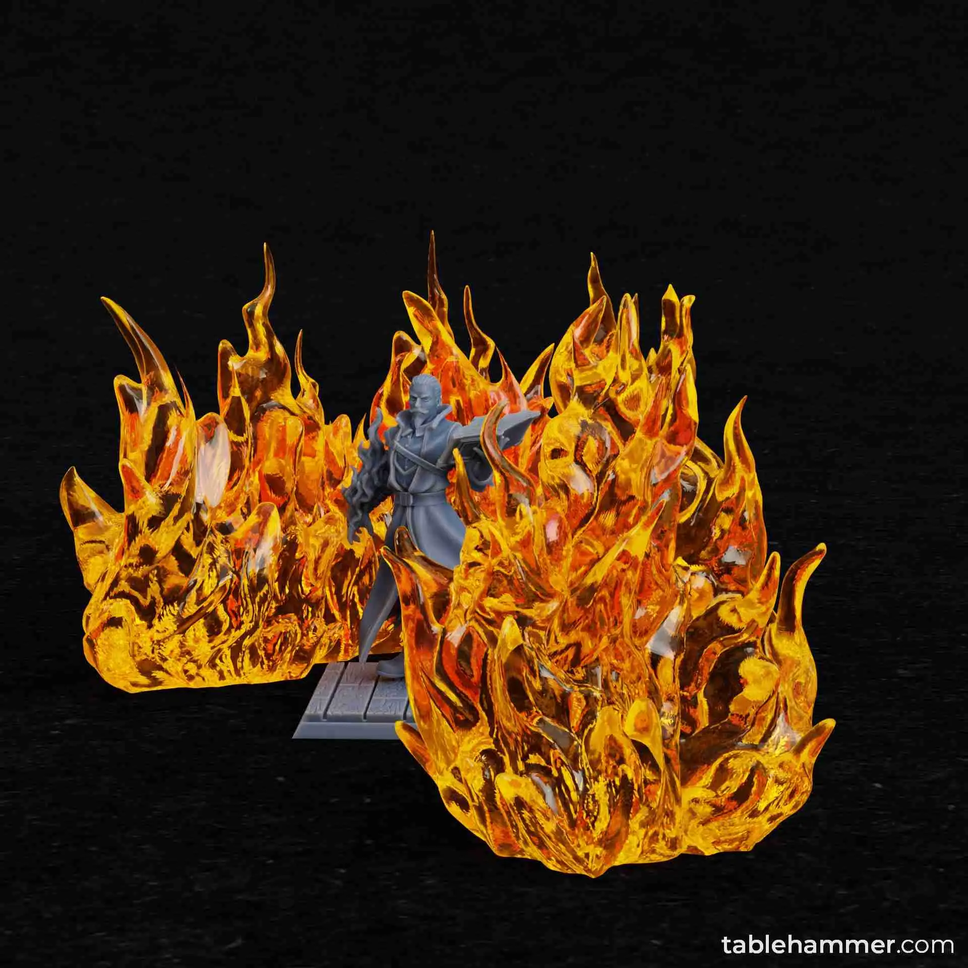 Other STL Download - Flame walls (magical flame effects)by Tablehammer