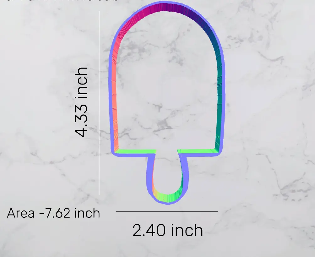 Sports & Exercise Equipment STL Download - Popsicle Cookie Cutter V2by ...