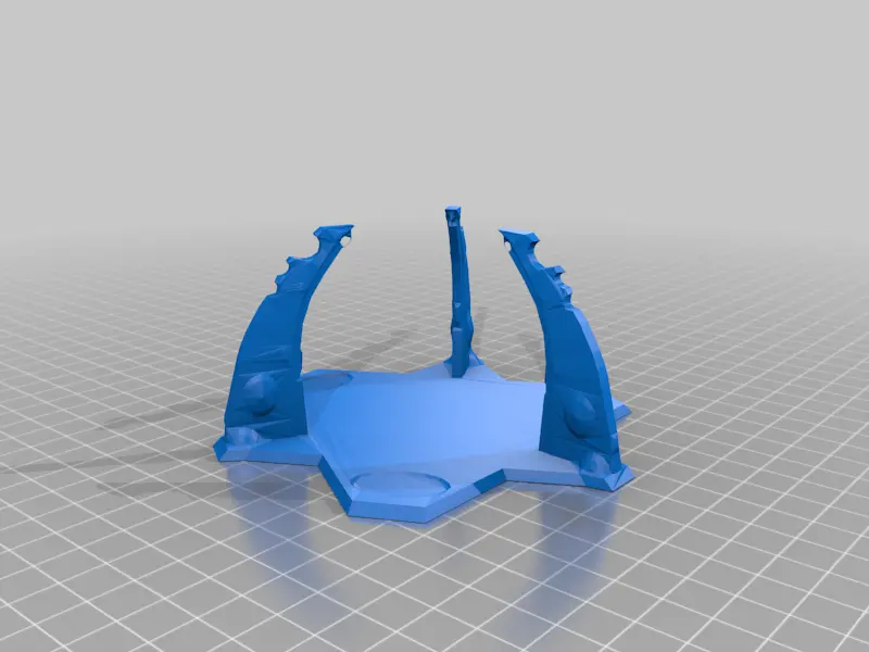 Free Miniature Games & Accessories STL Download - DoW1 eldar terrain ...