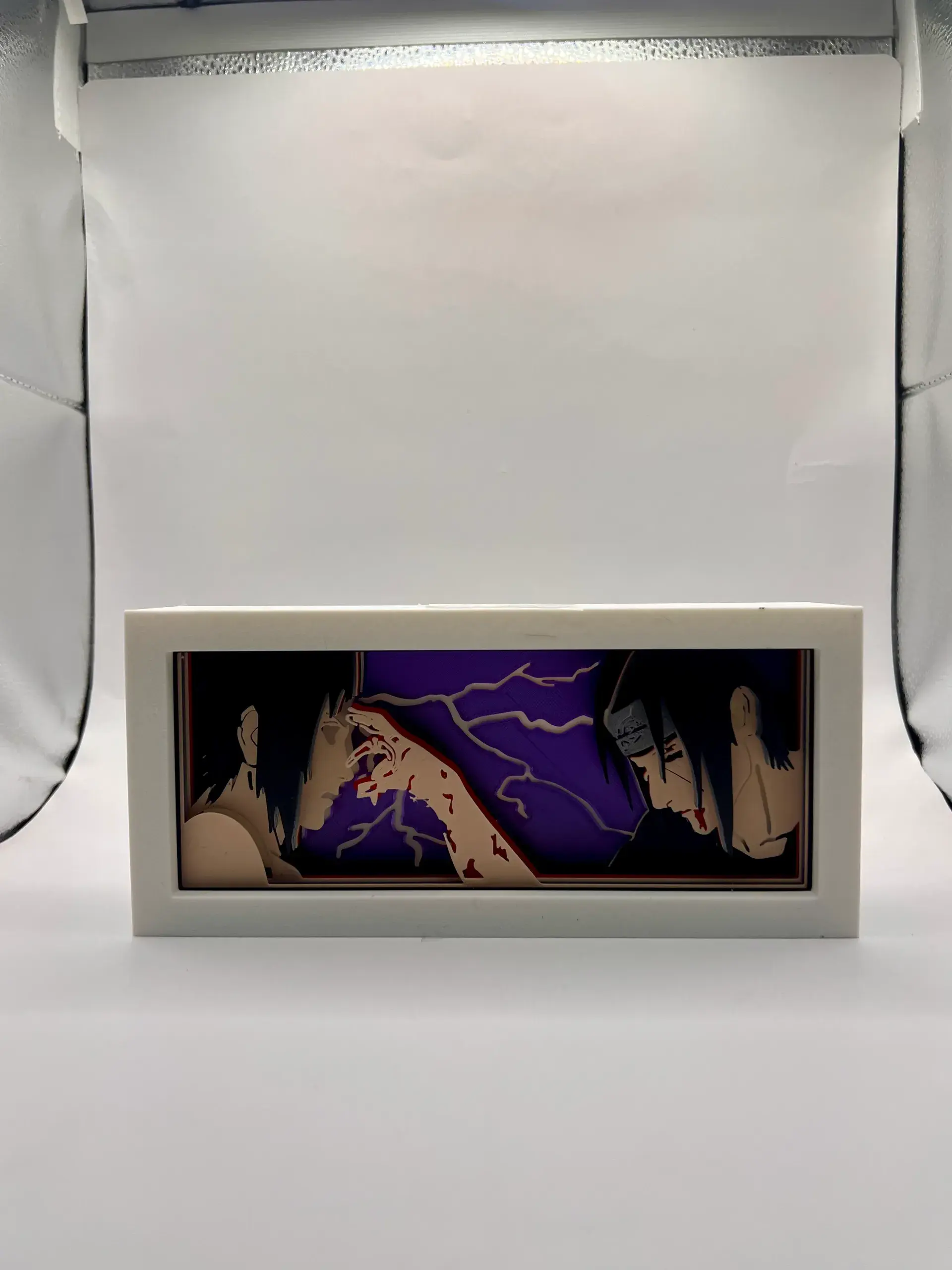 Home Decorations & Ornaments STL Download - Itachi x Sasuke - LED ...