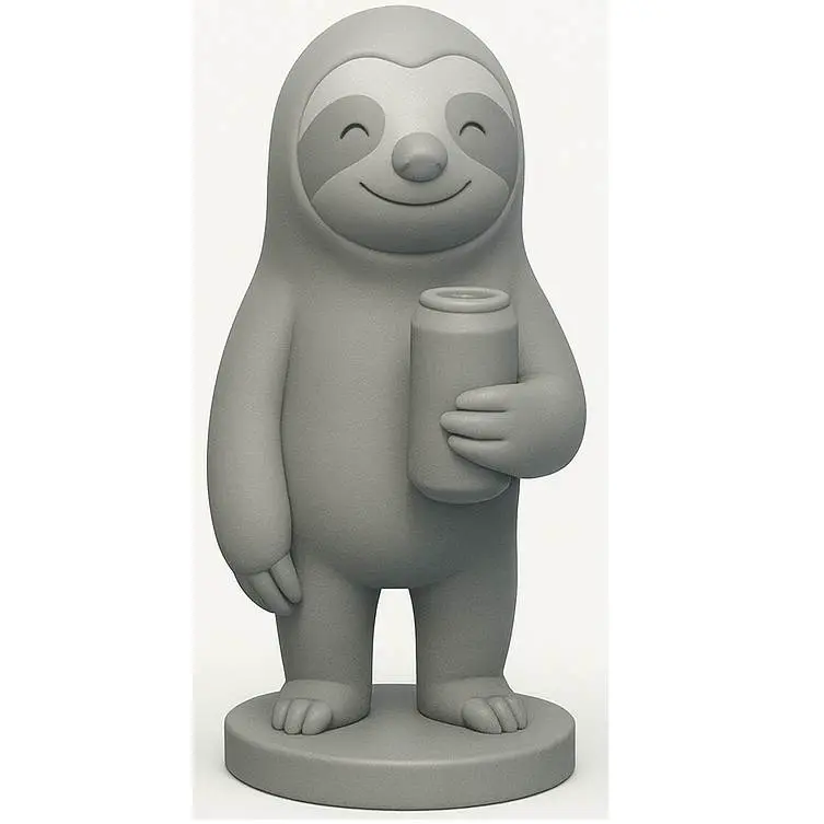 3D Printer Files | 3MF File | Sloth with energy dring | Creality Cloud