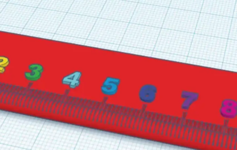 gratuita Stationery & Learning Tools STL Descarga - Ruler - Gleas