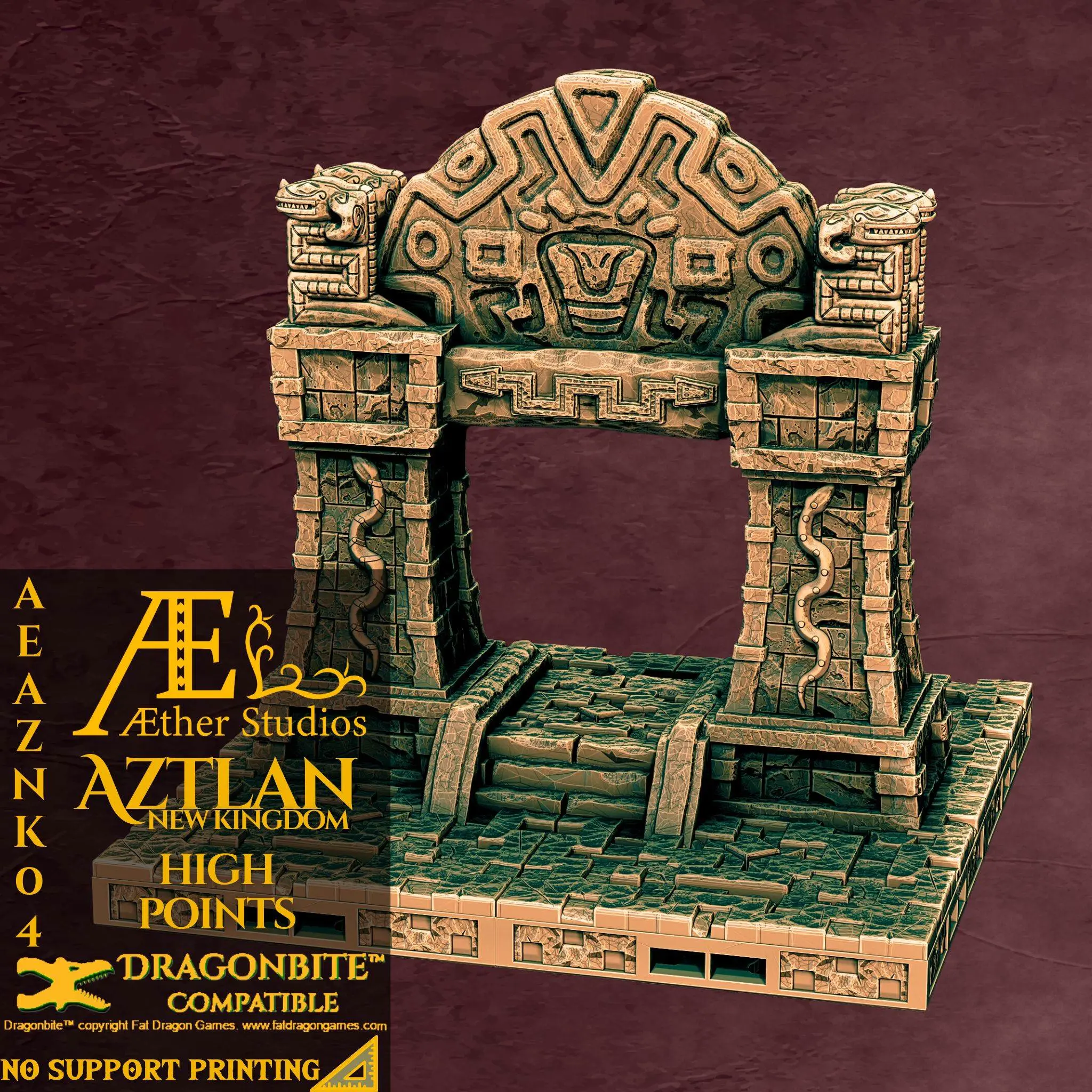Props & Terrain STL Download - AEAZNK04 - Aztlan New Kingdom High ...