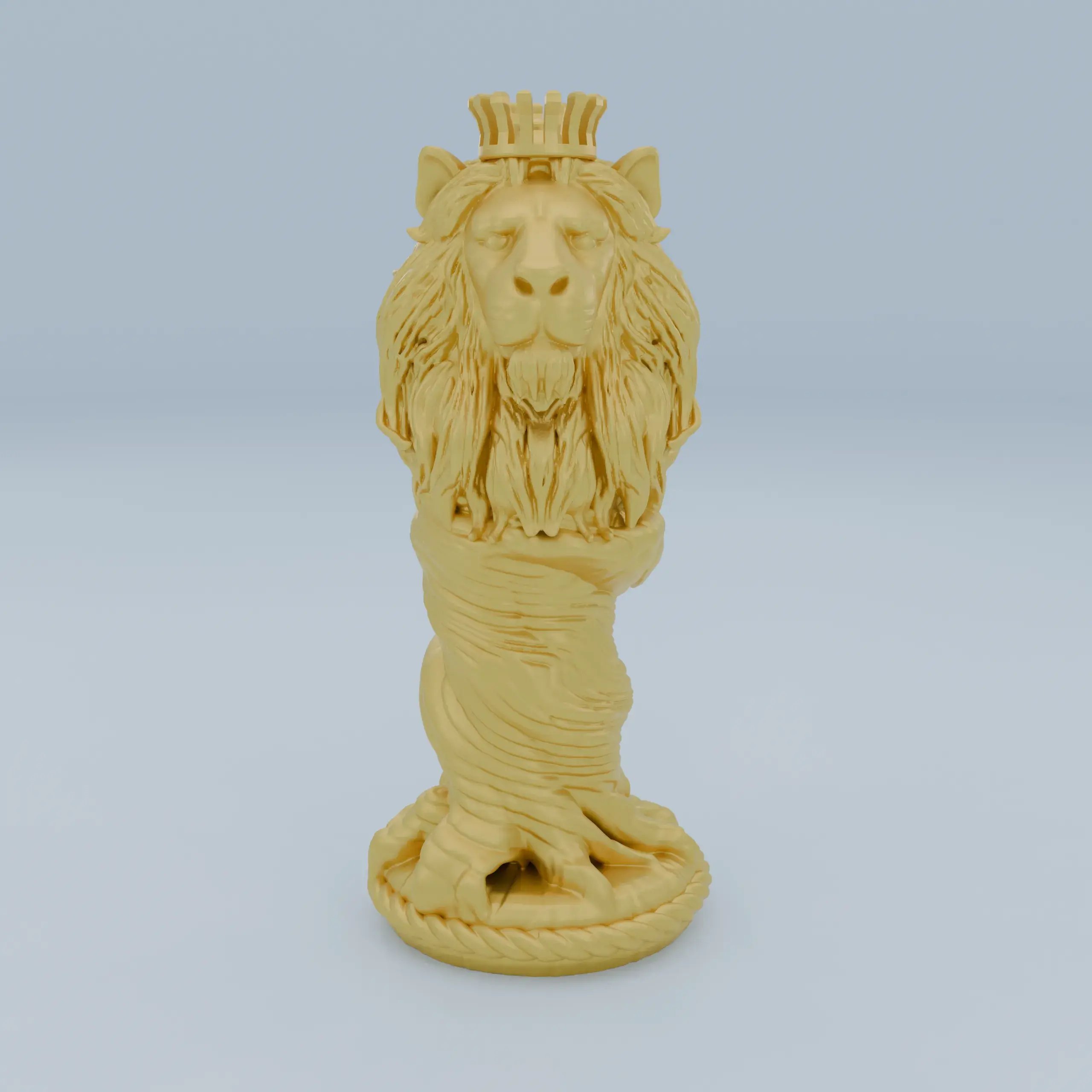 Board Games & Card Games STL Download - Forest Chess (King - Lion)by ...
