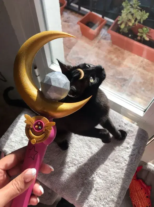 Cosplay STL Download - El Cetro Lunar "Moon Stick" / Sailor Moonby ...