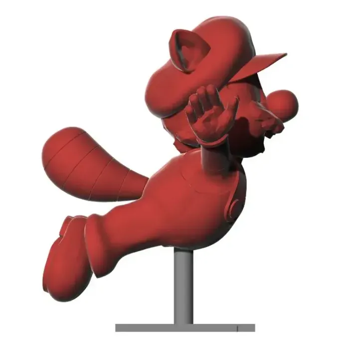 Characters & Creatures STL Download - SUPER MARIO RACCOONby D Araujo