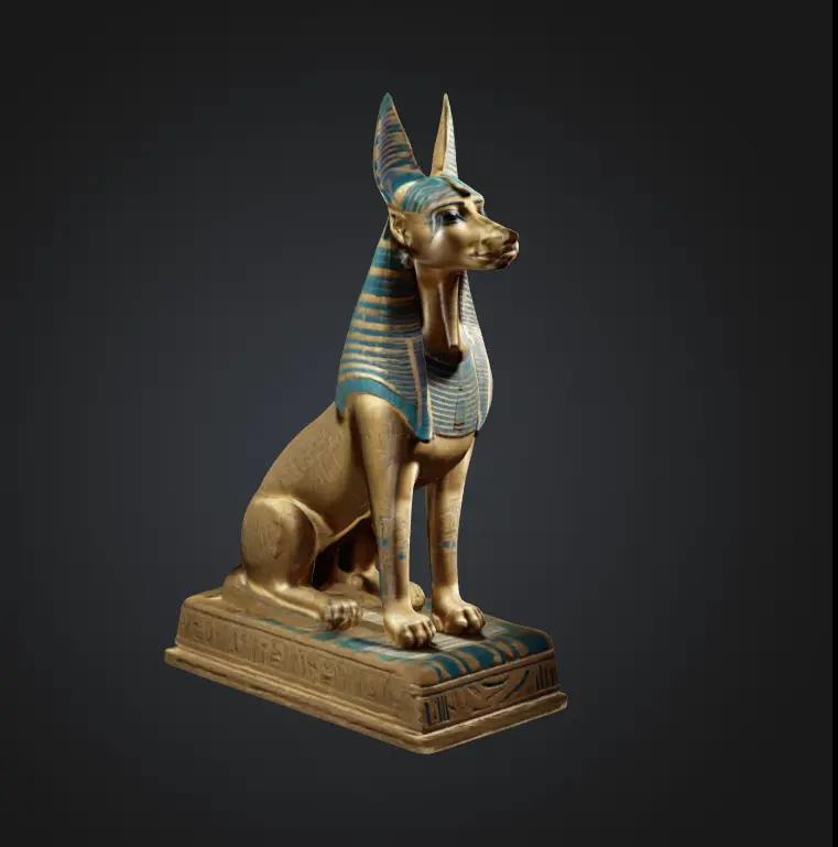 Characters & Creatures STL Download - Anubis Statue #1by Belial