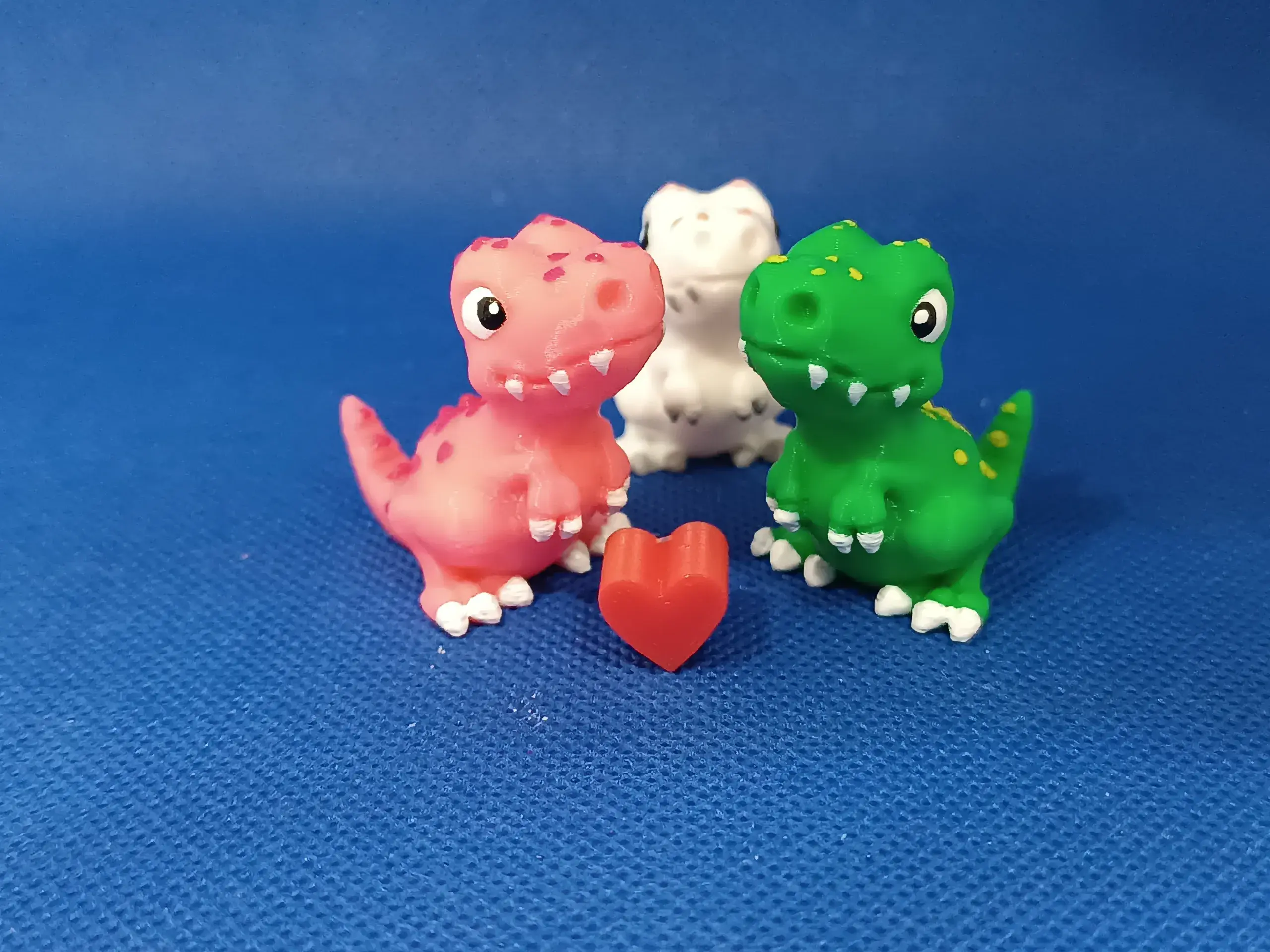 3D Printer Files | 3MF File | Baby TRex Family T-Rex Dinosaur Cute, Toy ...