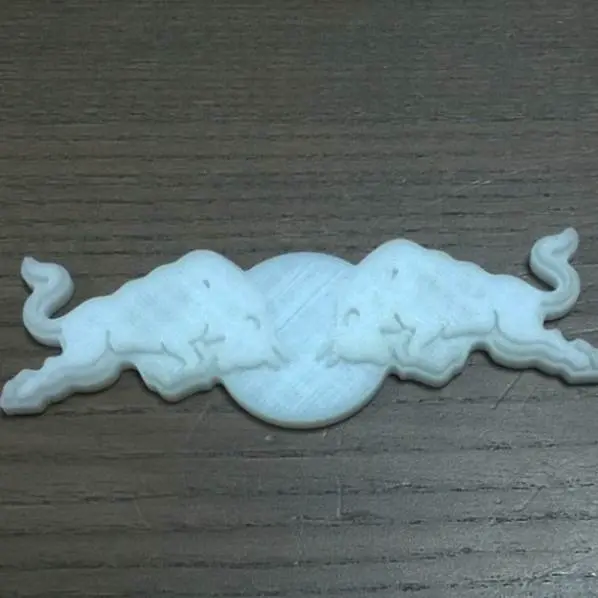 3D Printer Files | 3MF File | Red bull logo | Creality Cloud