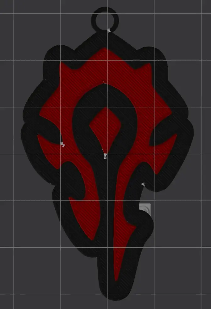 3D Printer Files | 3MF File | World of Warcraft (WoW) horde logo ...