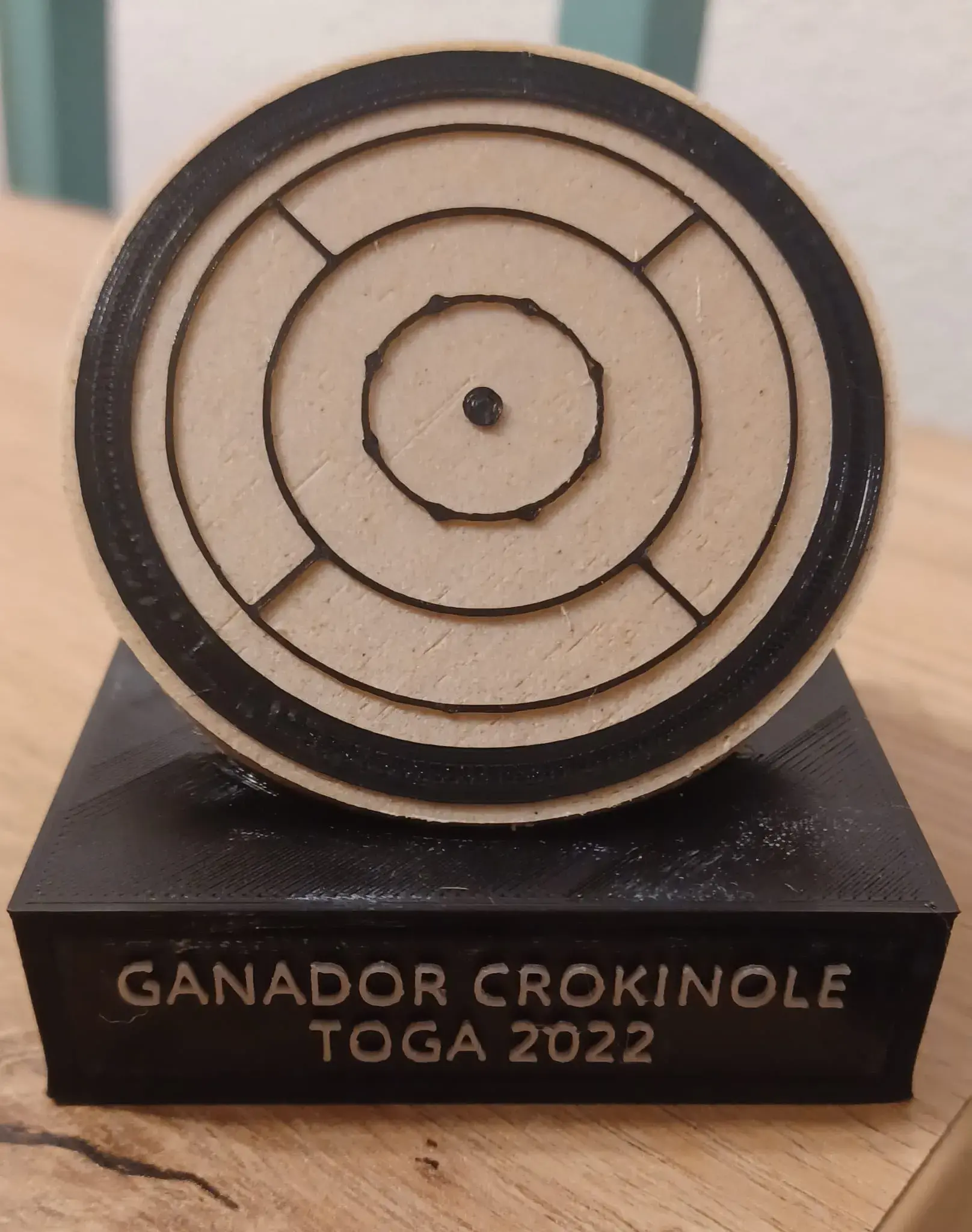 3D Printer Files | 3MF File | Crokinole Trophy | Creality Cloud