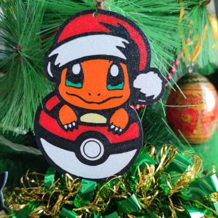 3D Printer Files | 3MF File | Charmander Christmas Ornament | Creality ...