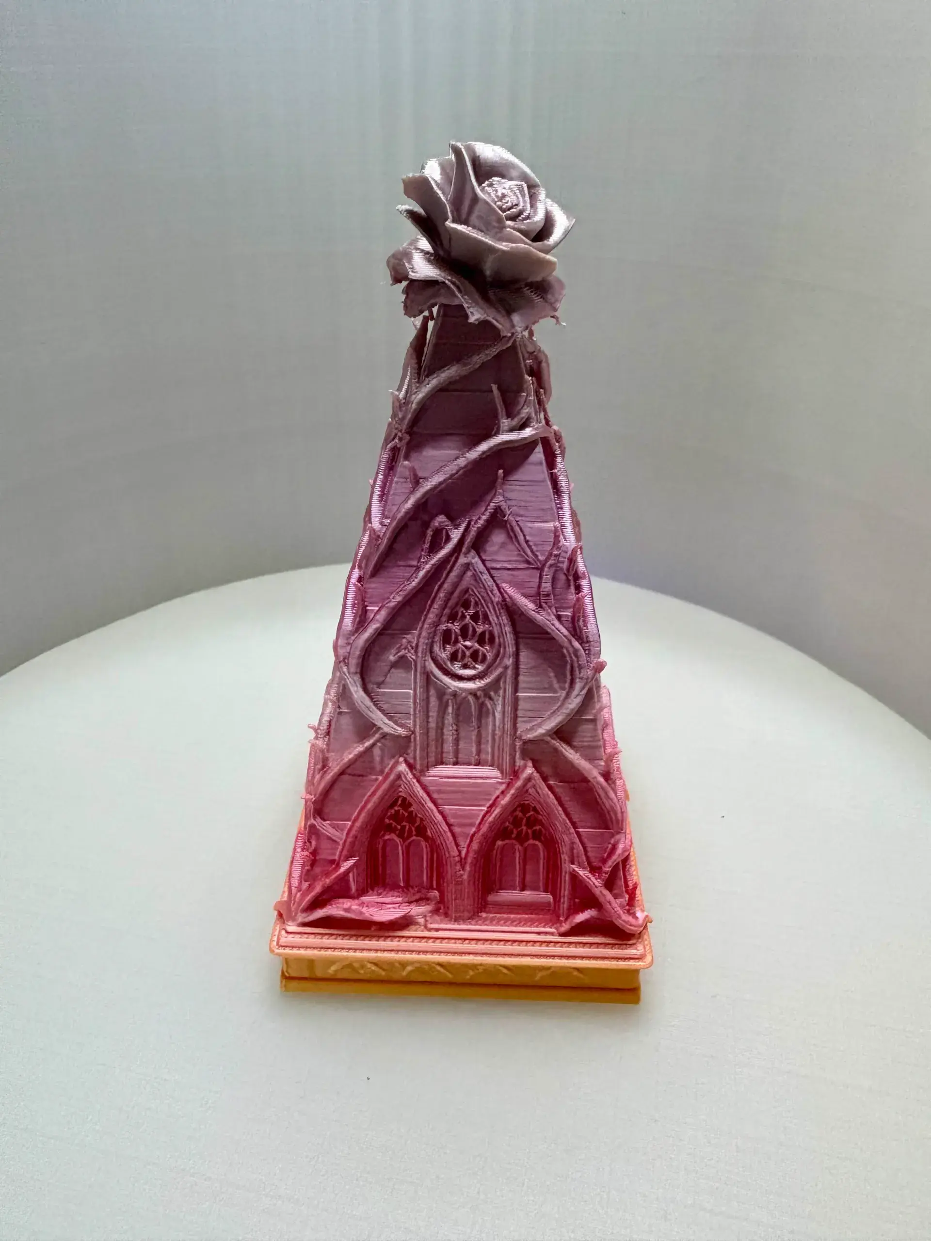 3D Printer Files | 3MF File | Gothic rose pyramid | Creality Cloud