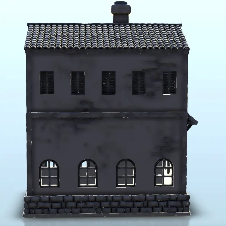 Other STL Download - House 29 - terrain WW2 scenery modern miniatures ...