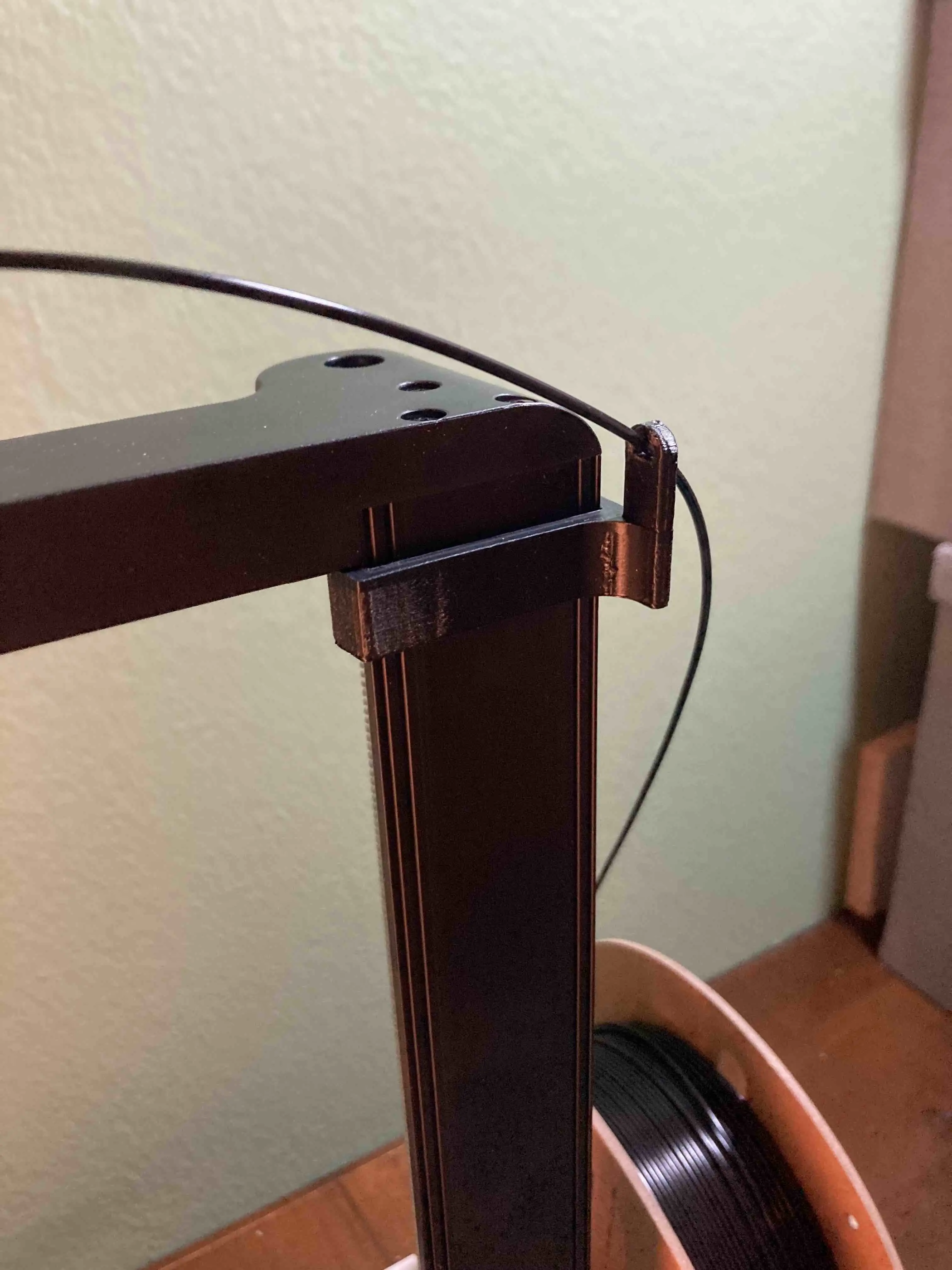 3D Printer Parts STL Download - Filament Sensor Mount + Guideby omsch