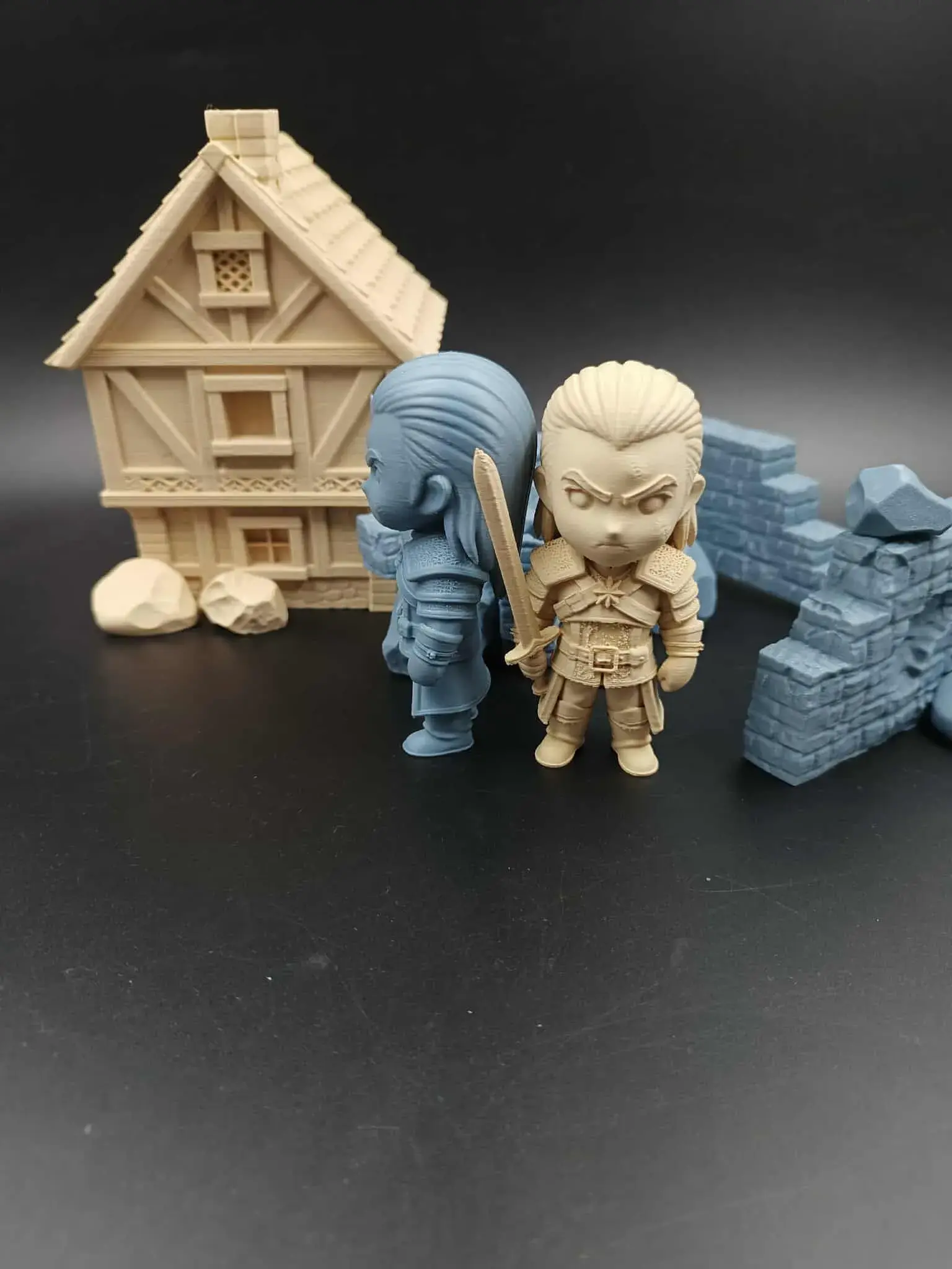 3D Printer Files | 3MF File | The Witcher Geralt of Rivia - Chibi - Toy ...