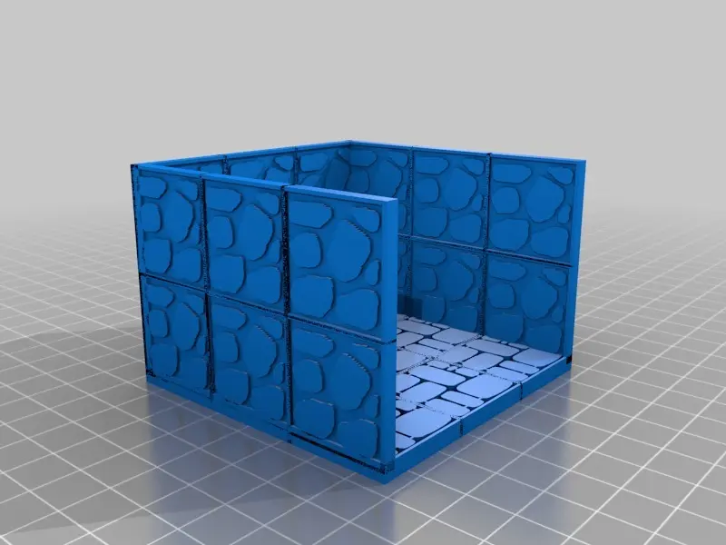 3D Printer Files | 3MF File | Tunnels Of Doom Tiles | Creality Cloud