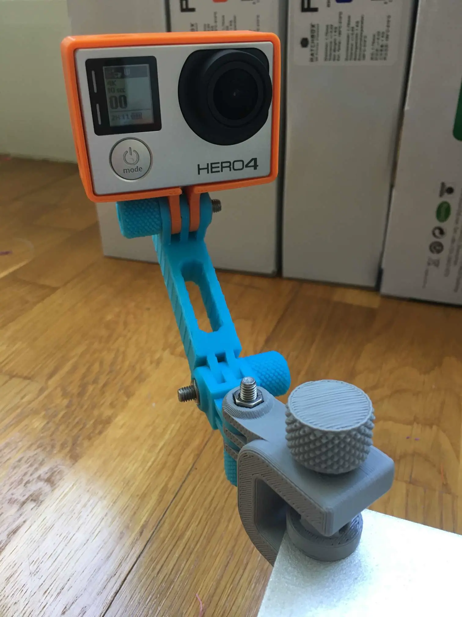 Free 3D Printer Parts STL Download - mini clamp for 3D printer bedby ...