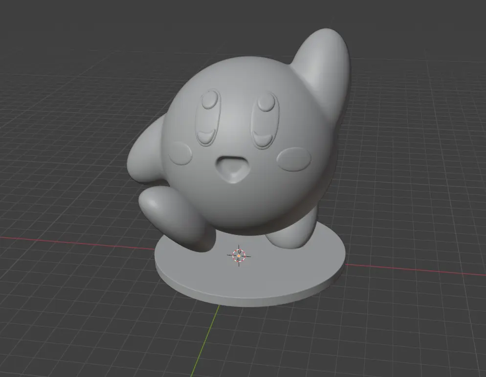 Characters & Creatures STL Download - Kirbyby Dave070