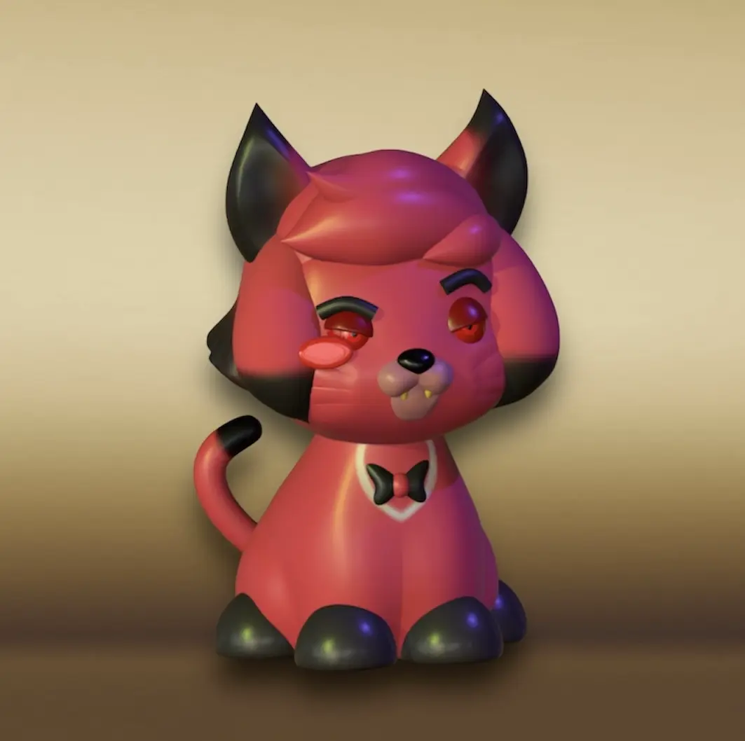 Characters & Creatures STL Download - ALASTOR CAT / HAZBIN HOTELby ...