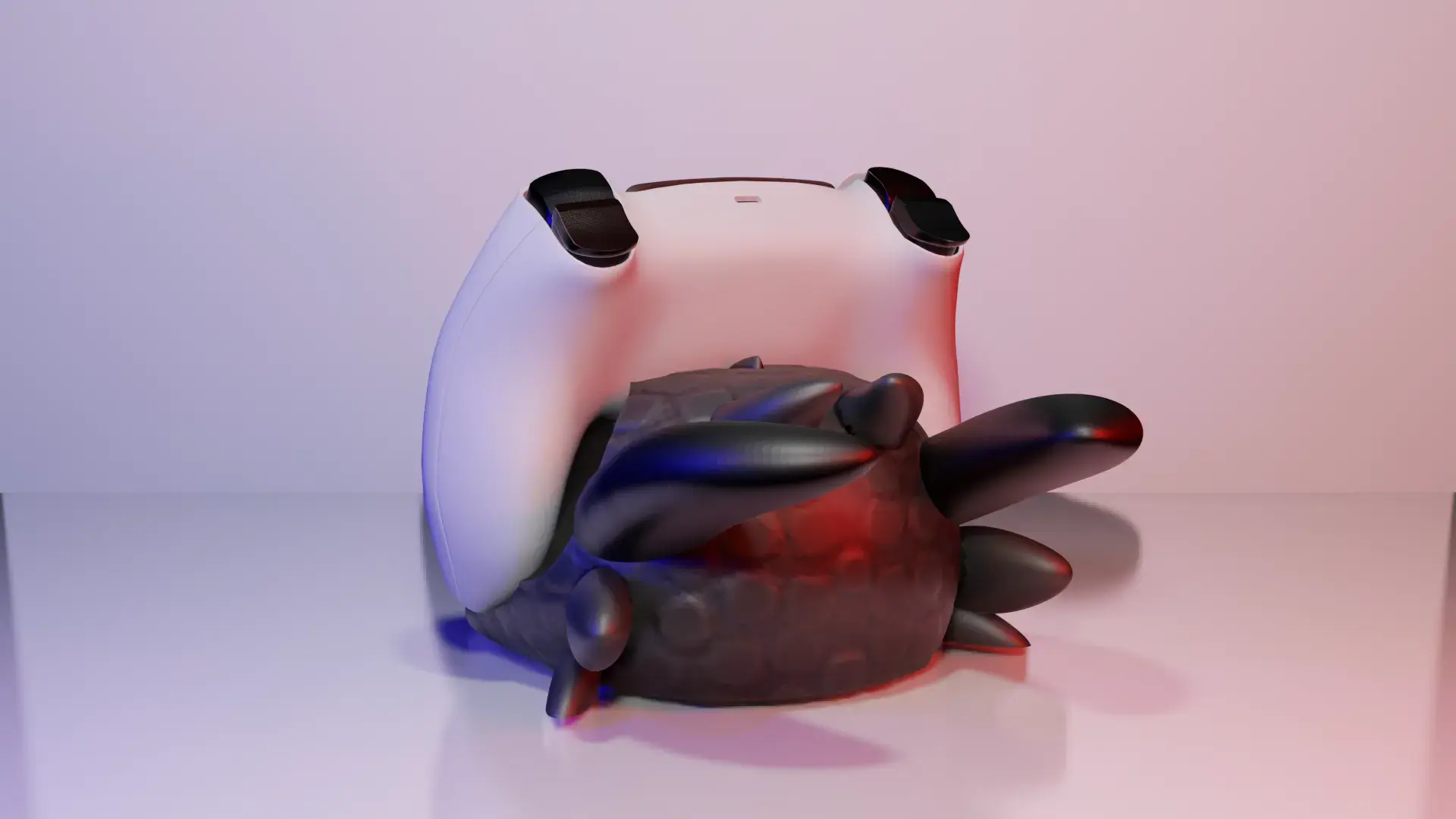 Digital Art STL Download - Toothless Holder Controllerby Aslan3D