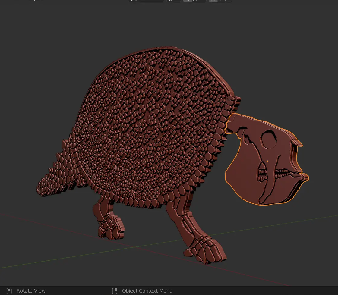 Other STL Download - GLYPTODONby fjv3d