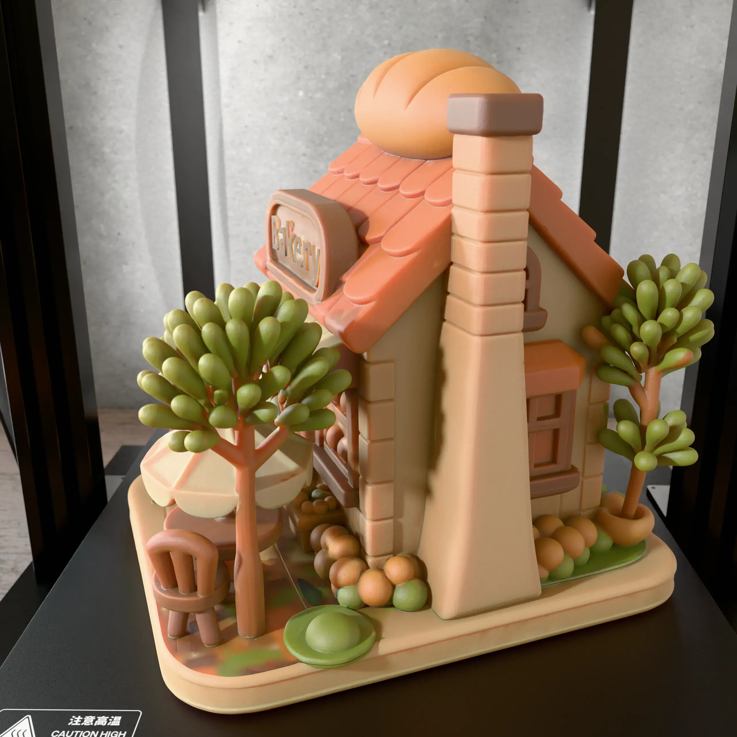3D Printer Files | 3MF File | Bakery Miniature | Creality Cloud