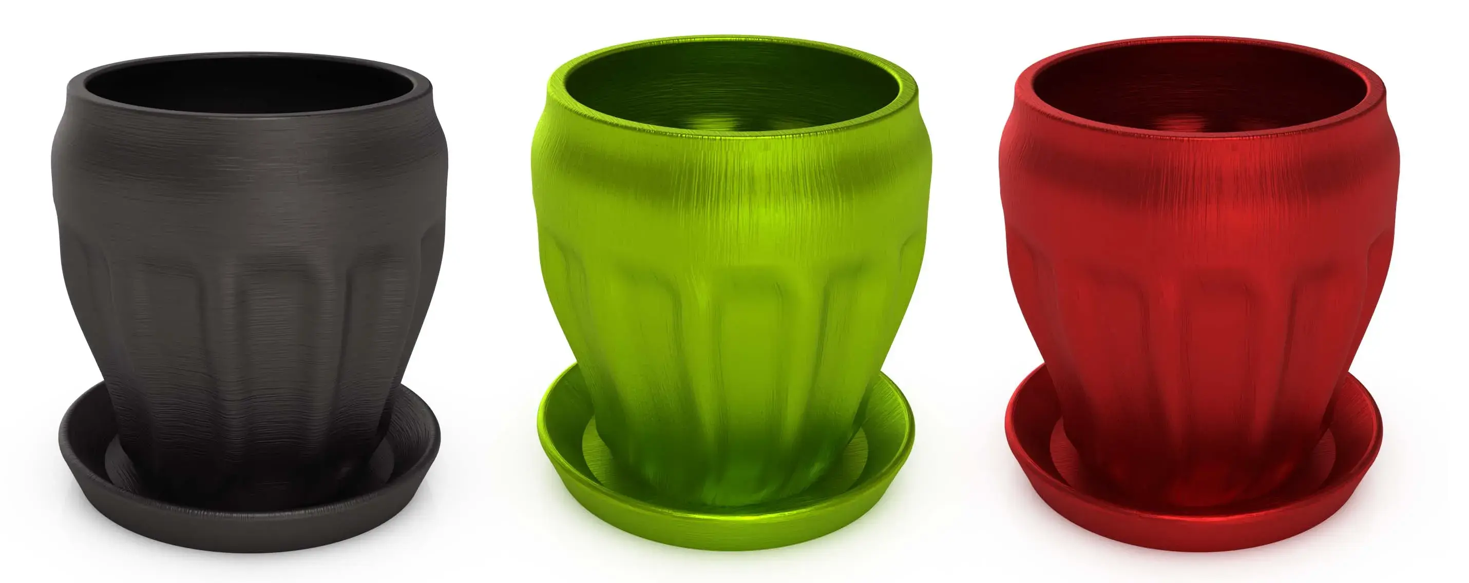 Home Decorations & Ornaments STL Download - AC-PLANTER-POT-009by AYUSH ...