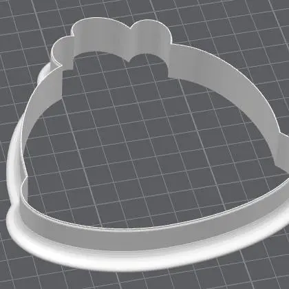 3D Printer Files | 3MF File | Turkey Face cookie cutter | Creality Cloud