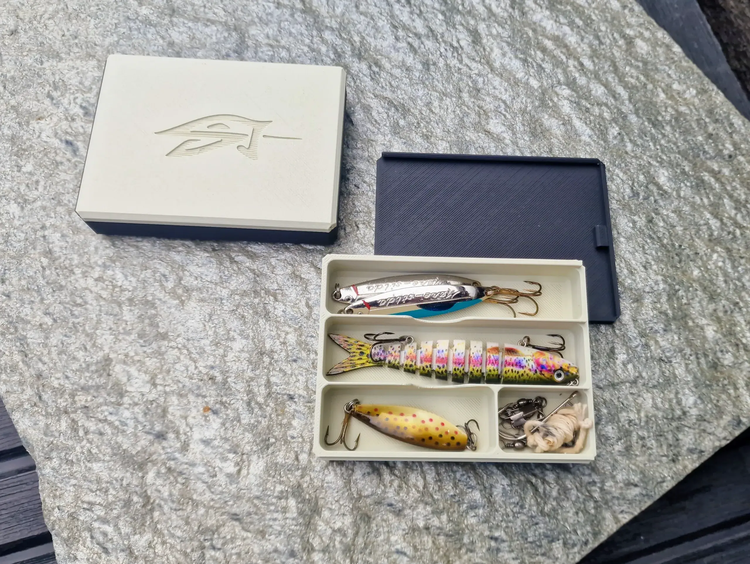 3D Printer Files | 3MF File | Pocket Tackle Box – For Lures & Hooks ...