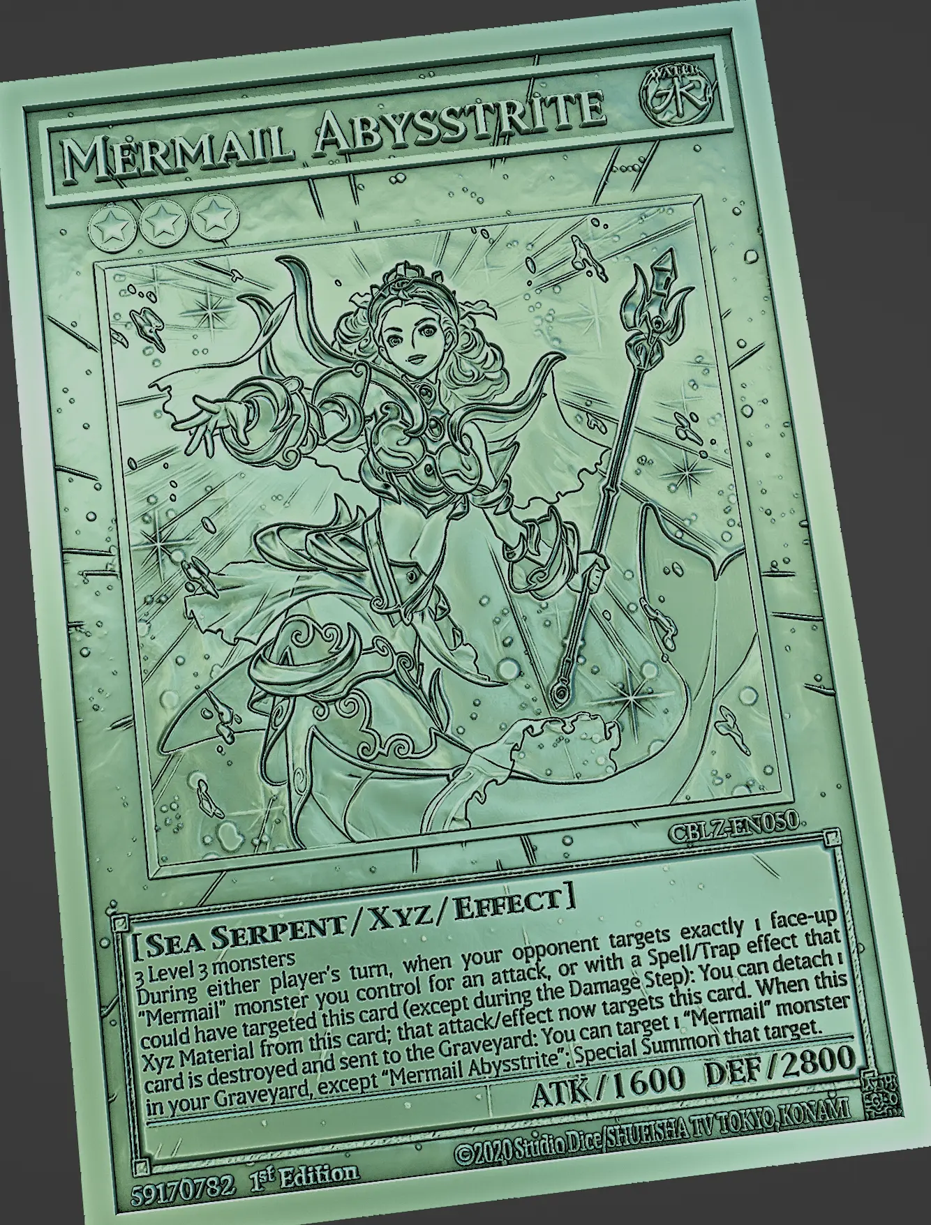 Other STL Download - mermail abysstrite - yugiohby Wsonuchiha3D