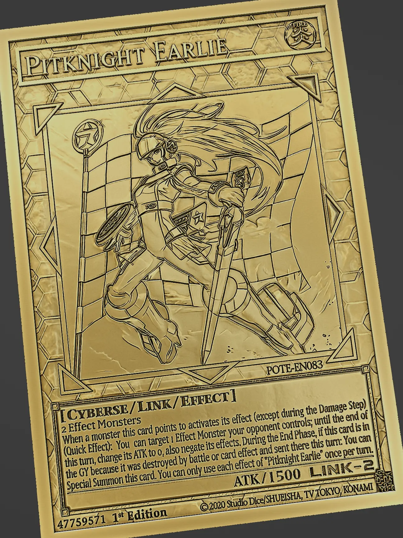 PITKNIGHT EARLIE - YUGIOH | 3D models download | Creality Cloud