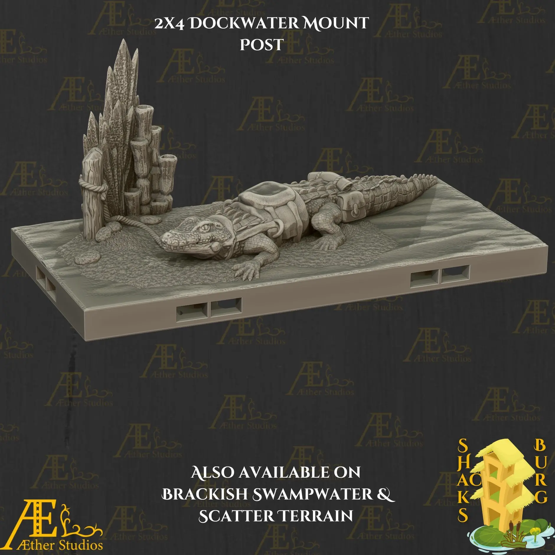 AESWMP03 - Bayou Cavalry Station | 3D models download | Creality Cloud