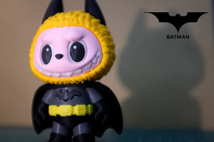 3D Printer Files | 3MF File | Batman labubu 【No glue is required ...