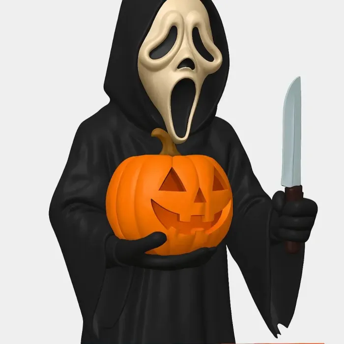 3D Printer Files | 3MF File | Scream Ghostface Halloween Model ...