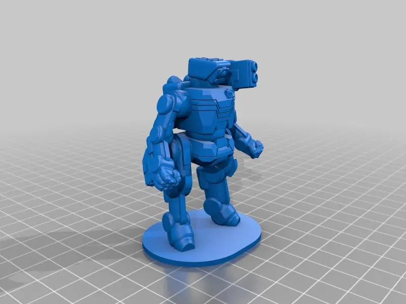 3D Printer Files | 3MF File | Eradicator Heavy Combat Robot | Creality ...