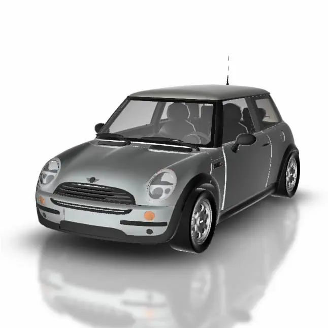 Vehicles & Machinery STL Download - Mini Cooper One 2001by 3DCARSALON