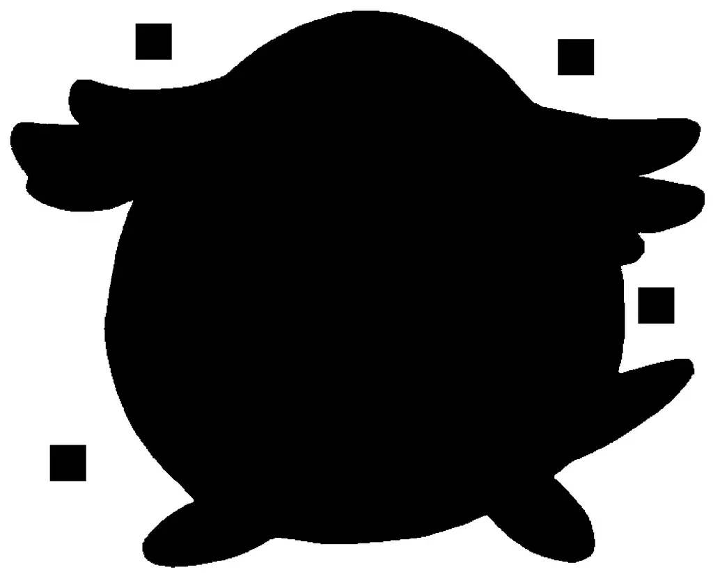 Free Other STL Download - 113 Chansey stencil + 2Dby SMT_M 🦊