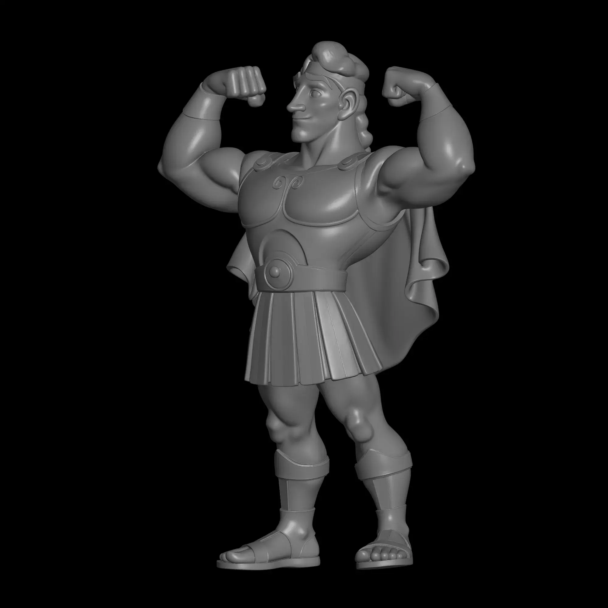 Characters & Creatures STL Download - disney Hercules characterby Aytuğ