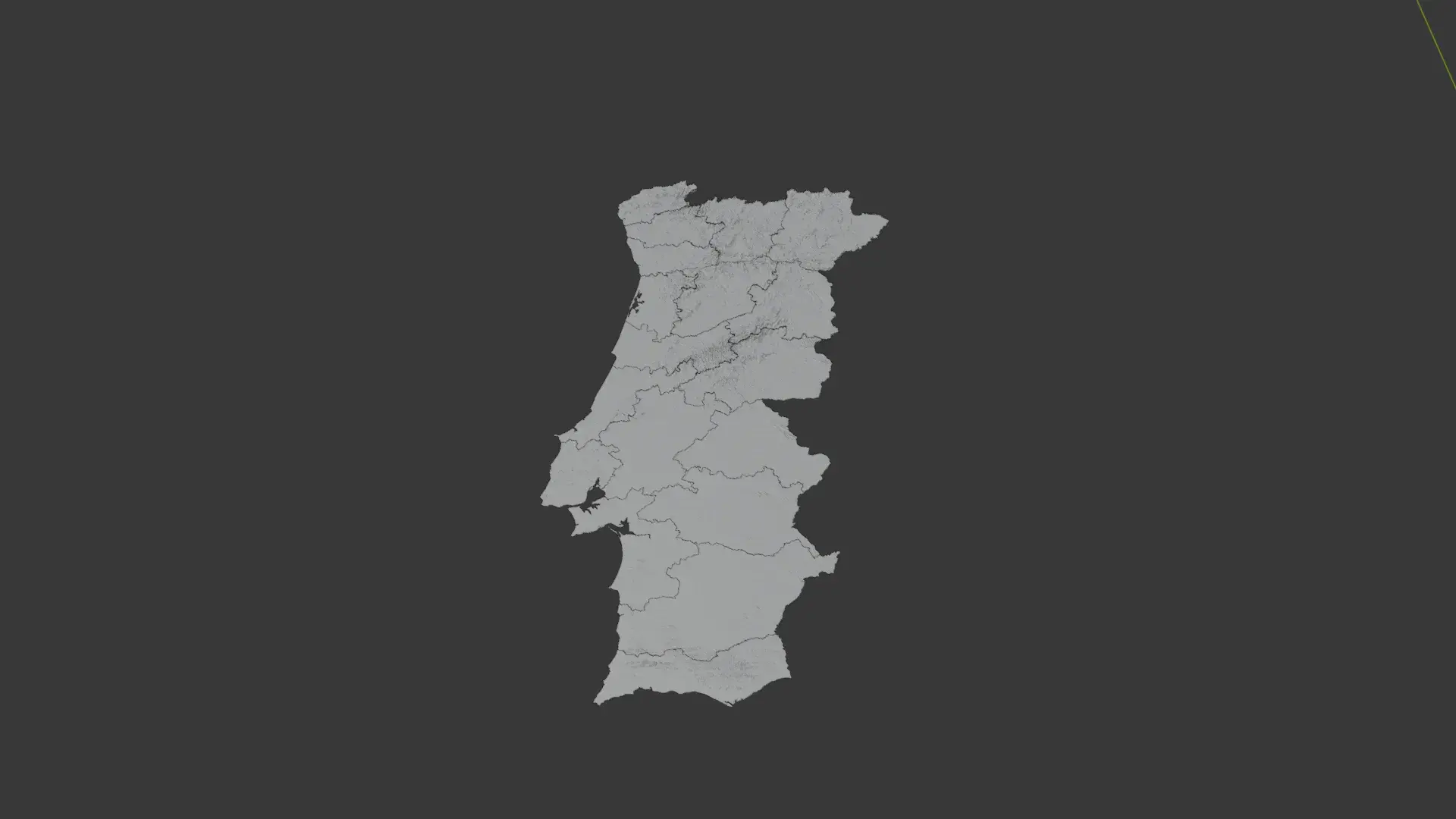 3D Printer Files | 3MF File | Districts of Portugal. 3D Map puzzle (18 ...