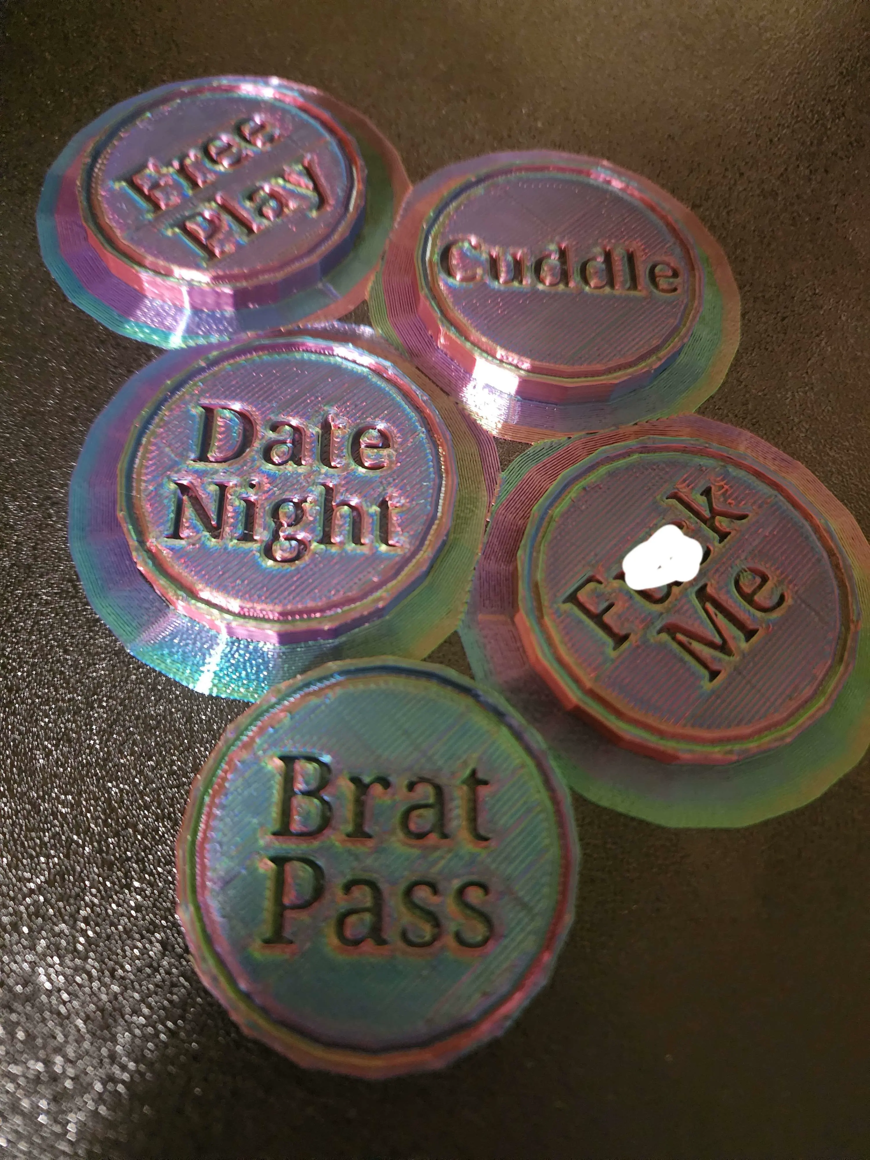 Other STL Download - Good girl tokensby KhaosKreations