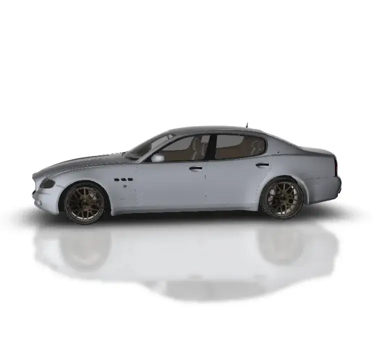 Vehicles & Machinery STL Download - Maserati Quattroporteby 3DCARSALON