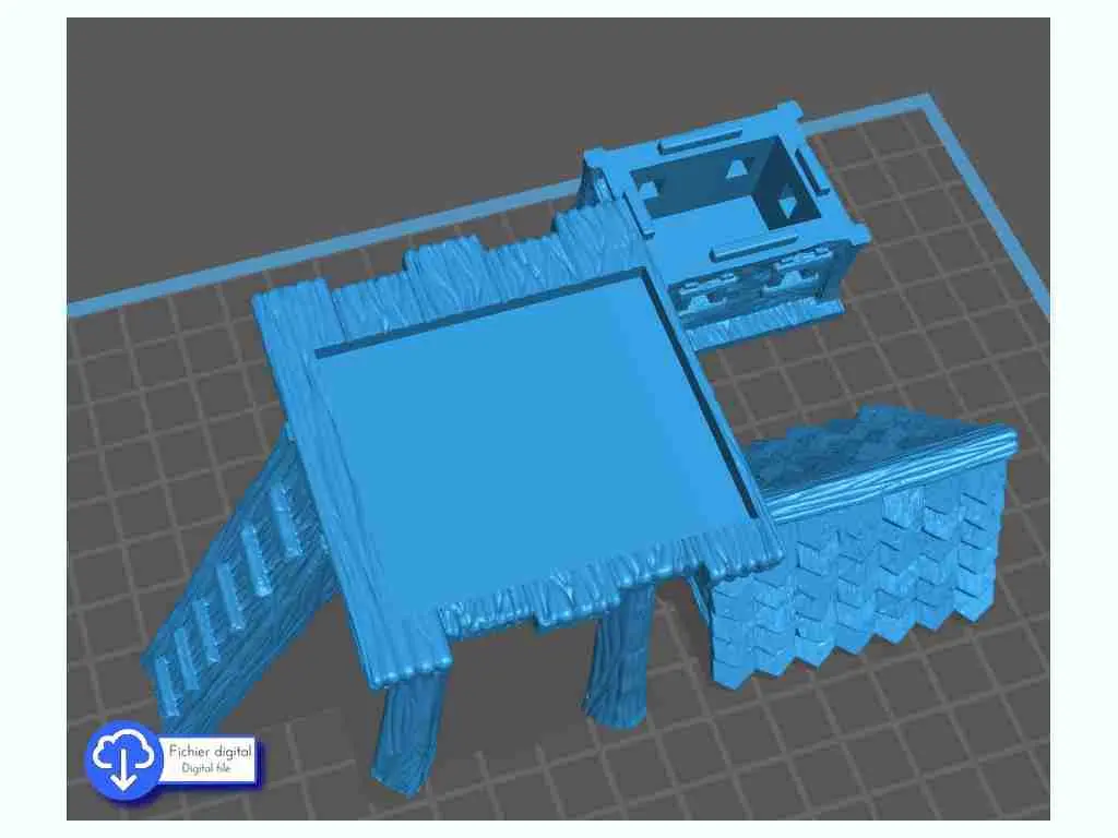 Other STL Download - House on pills 12 - miniatures warhammer terrain ...