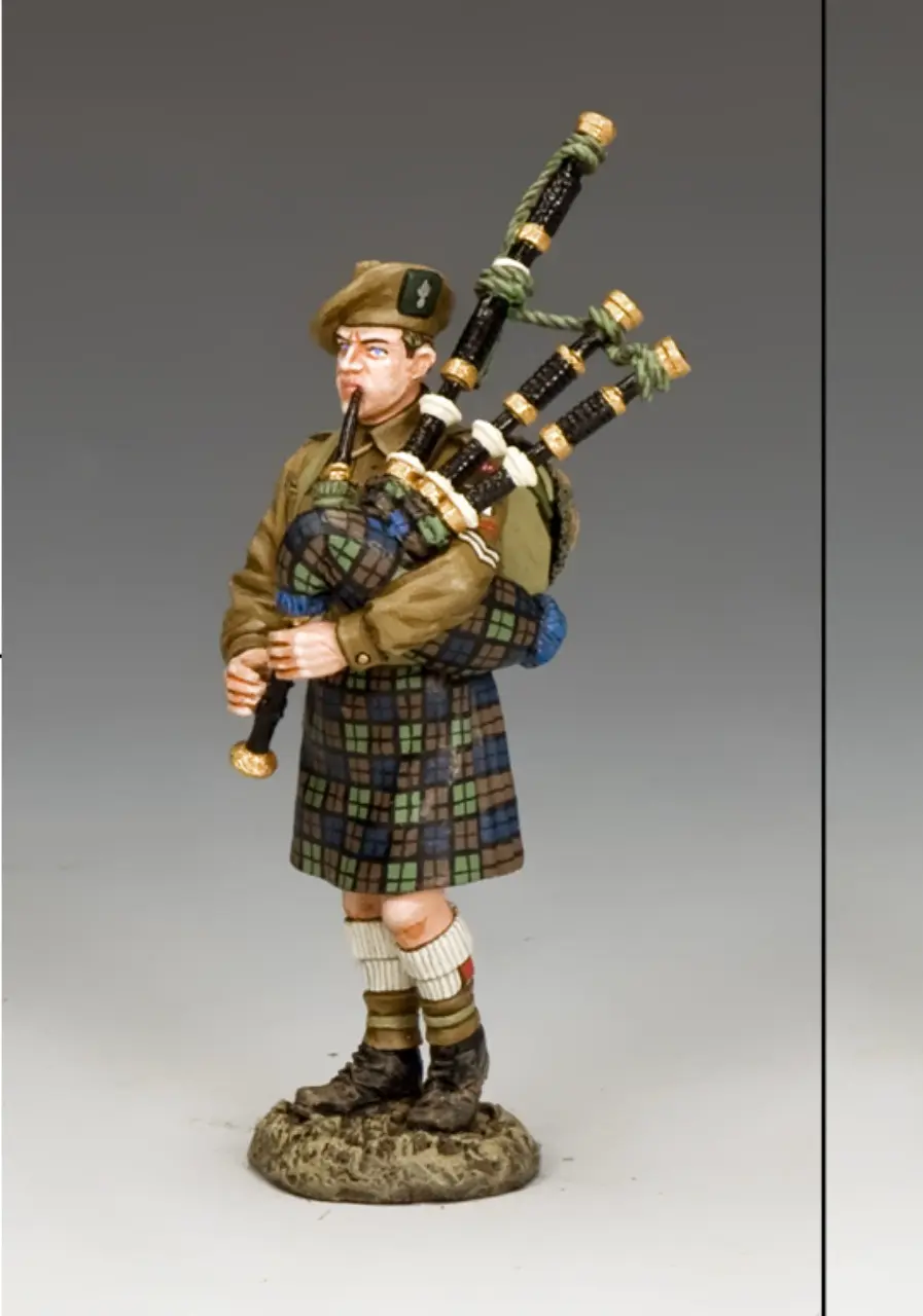 Free Other STL Download - Scottish piperby Hughes Van den Berghe