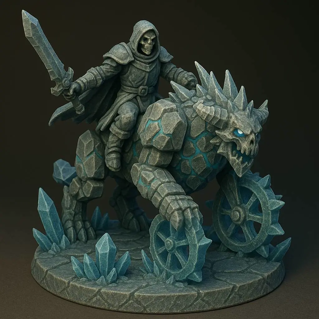 3D Printer Files | 3MF File | Frost Revenant Rider | Creality Cloud