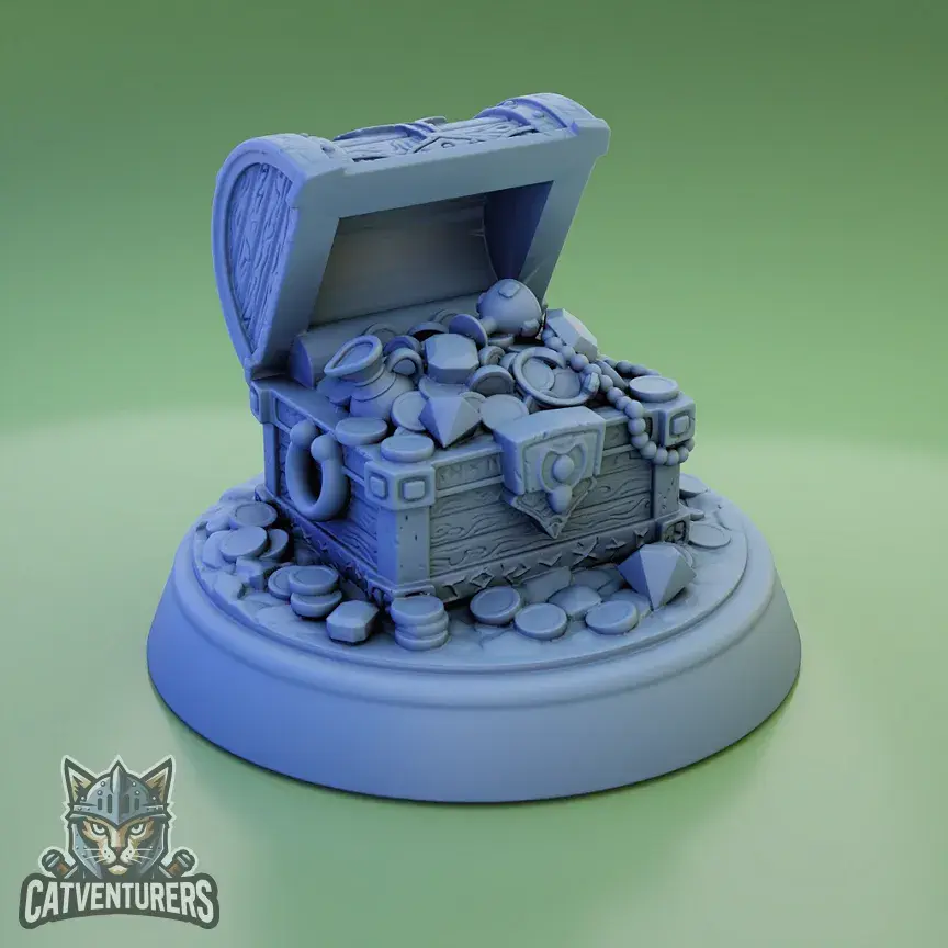 Characters & Creatures STL Download - Epic Chests setby CatVenturers