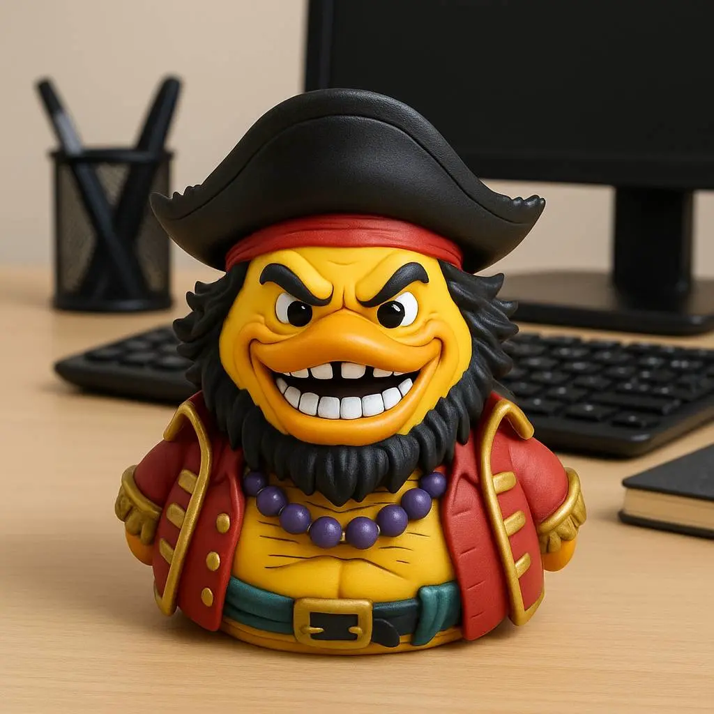 Characters & Creatures STL Download - Rubber Duck - Marshall D Teach ...
