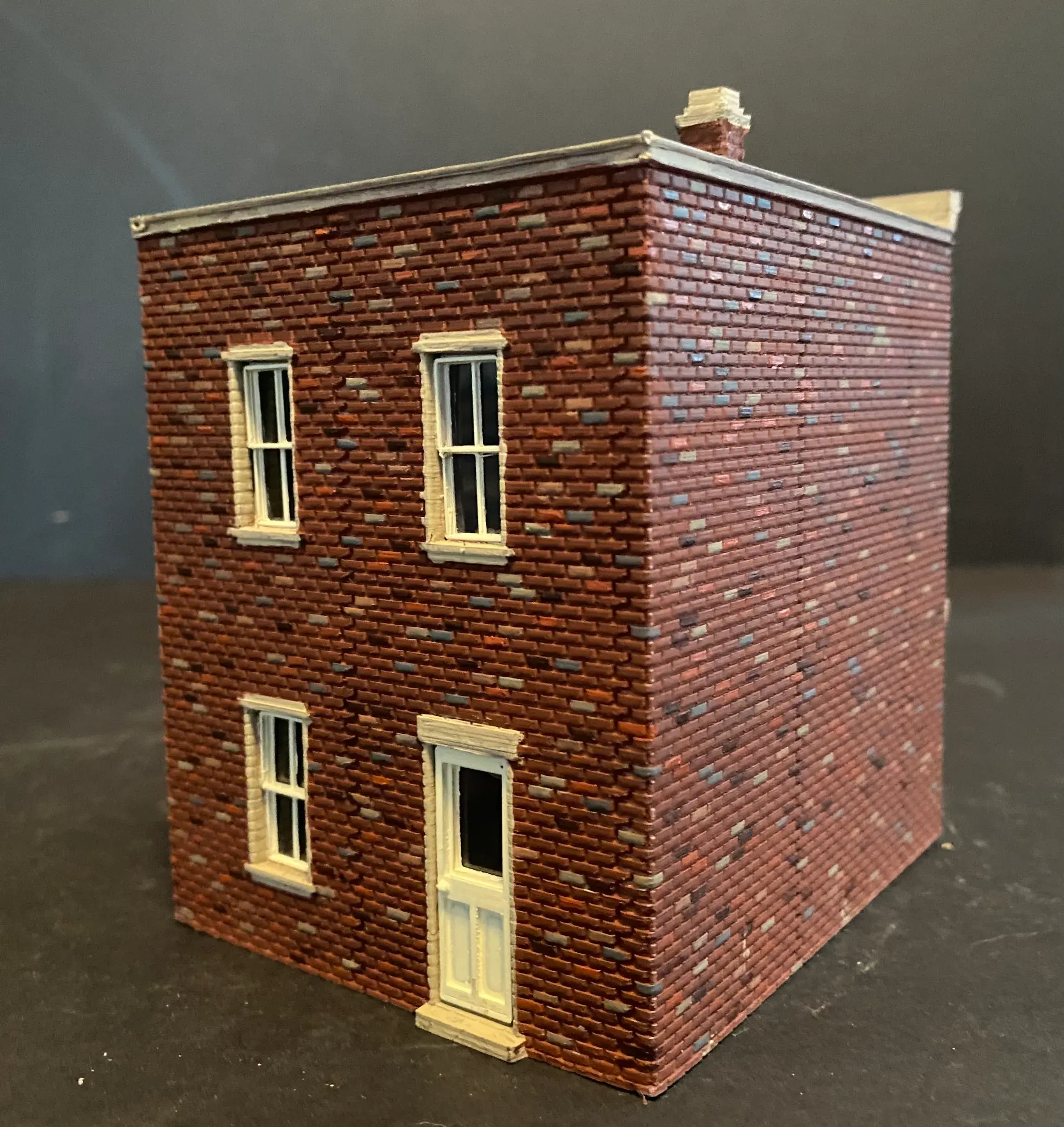 Props & Terrain STL Download - HO Scale brick commercial building THE ...