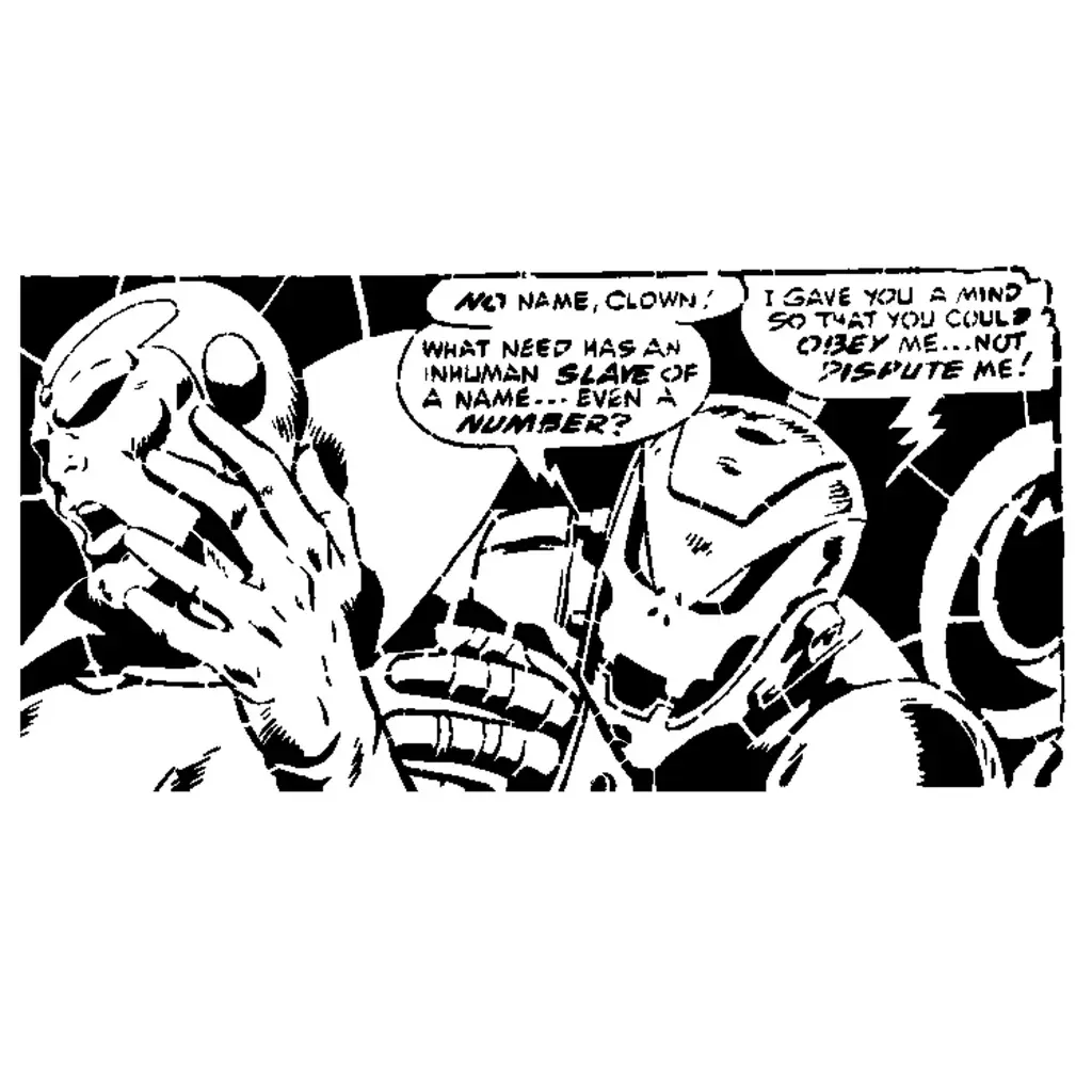 Ultron and Vision stencil | 3D models download | Creality Cloud