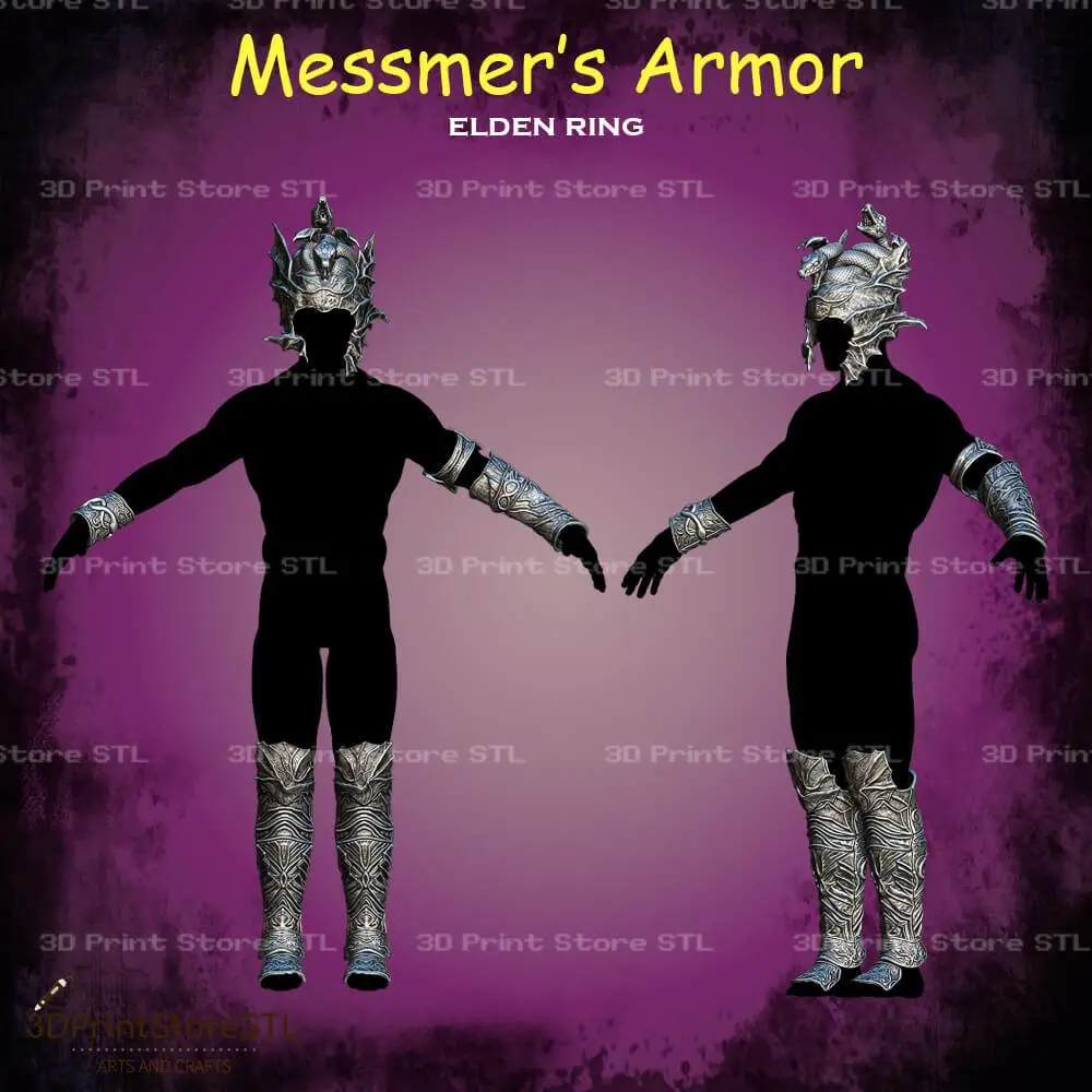 Cosplay STL Download - Messmer Armor Cosplay Elden Ring - STL Fileby 3D ...